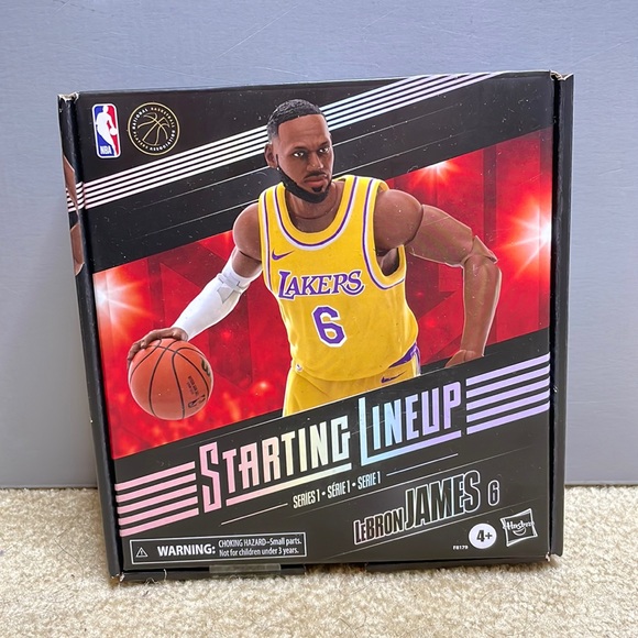 Hasbro | Other | Starting Lineup Series Lebron James Action Figure ...